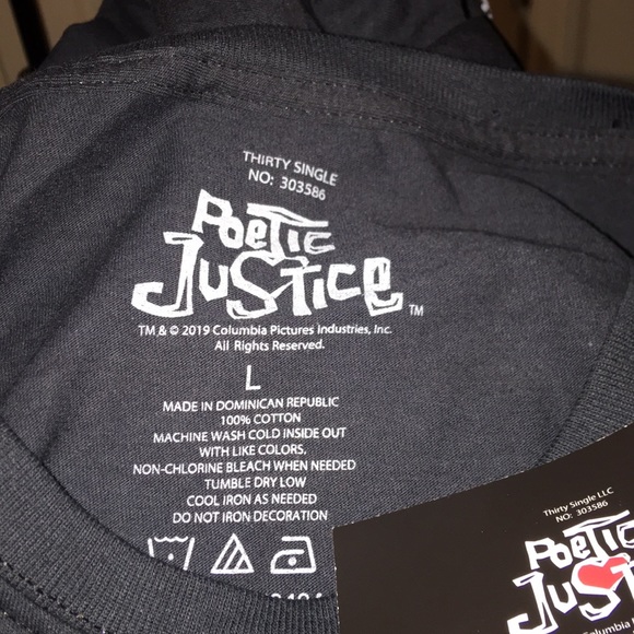 Poetic Justice | Shirts | Poetic Justice Tupac Tshirt | Poshmark